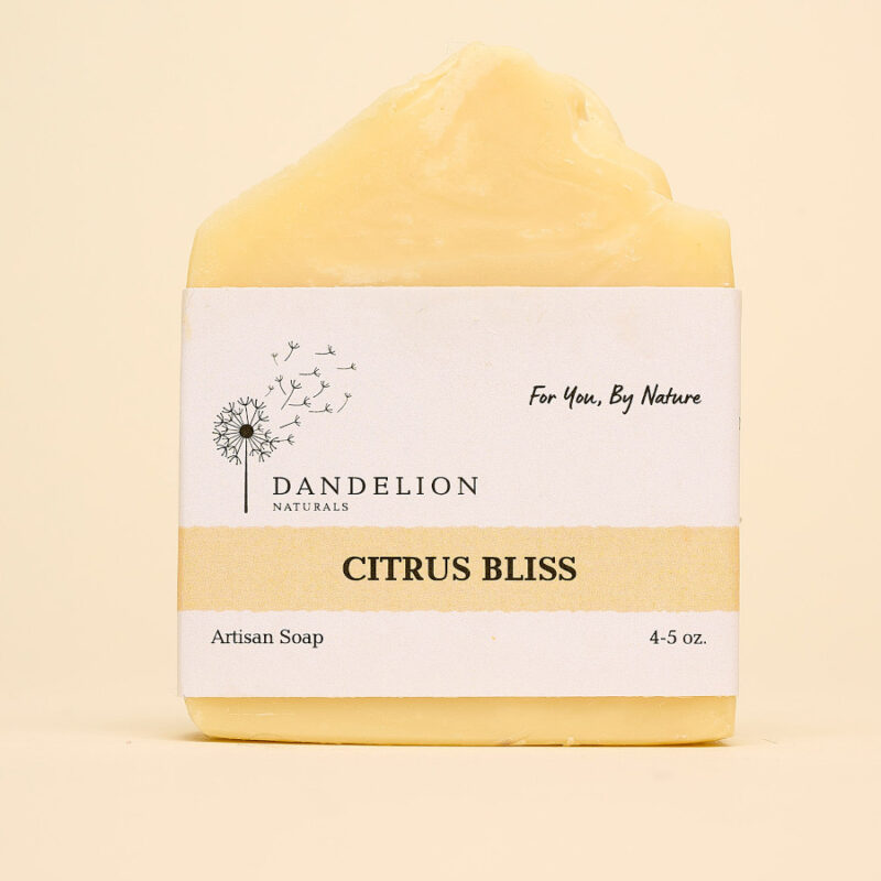 Citrus Bliss Bar Soap – Dandelion Naturals