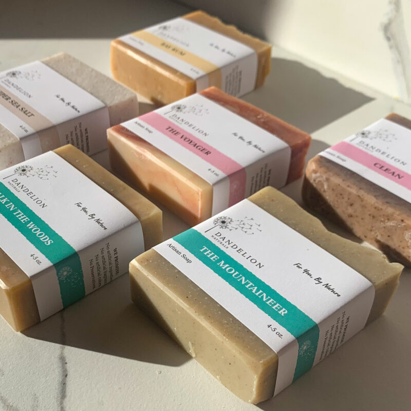 Four Bar Soap Bundle – You Pick – Dandelion Naturals