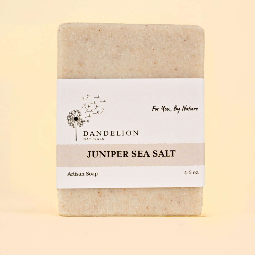 Juniper Sea Salt Bar Soap – Dandelion Naturals