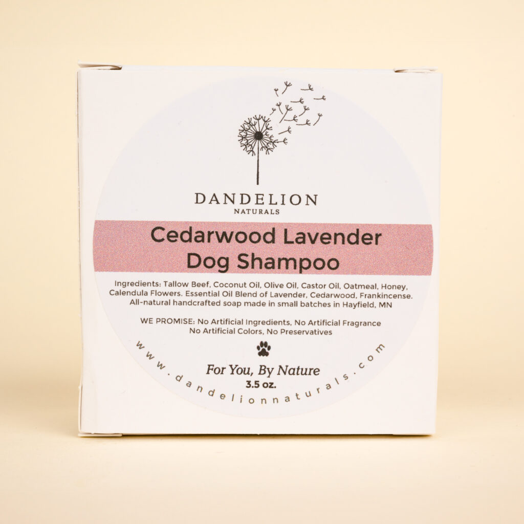 Dog Shampoo Bar – Dandelion Naturals